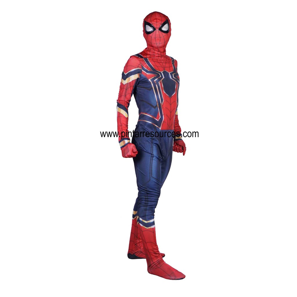 READY STOCK Spiderman Adult Spider-Man Infinity War Marvel Avengers ...