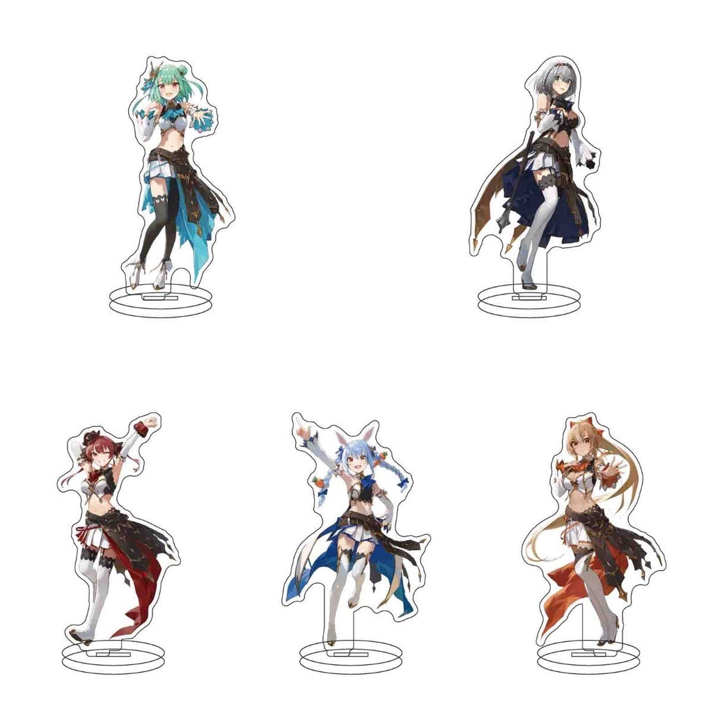 En Youtuber Hololive Acrylic Model Plate Hd Printed Characters Colors ...