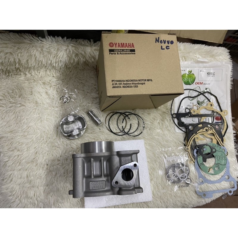yamaha nouvo-lc nouvo lc nouvolc 135 cylinder block set copy original ...