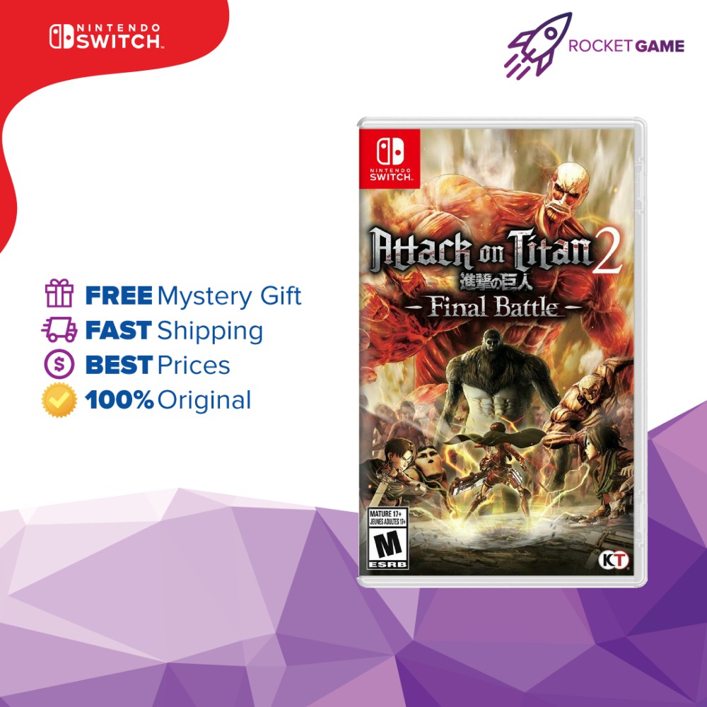 Nintendo Switch Attack on Titan 2: Final Battle | AOT 2: Final Battle ...