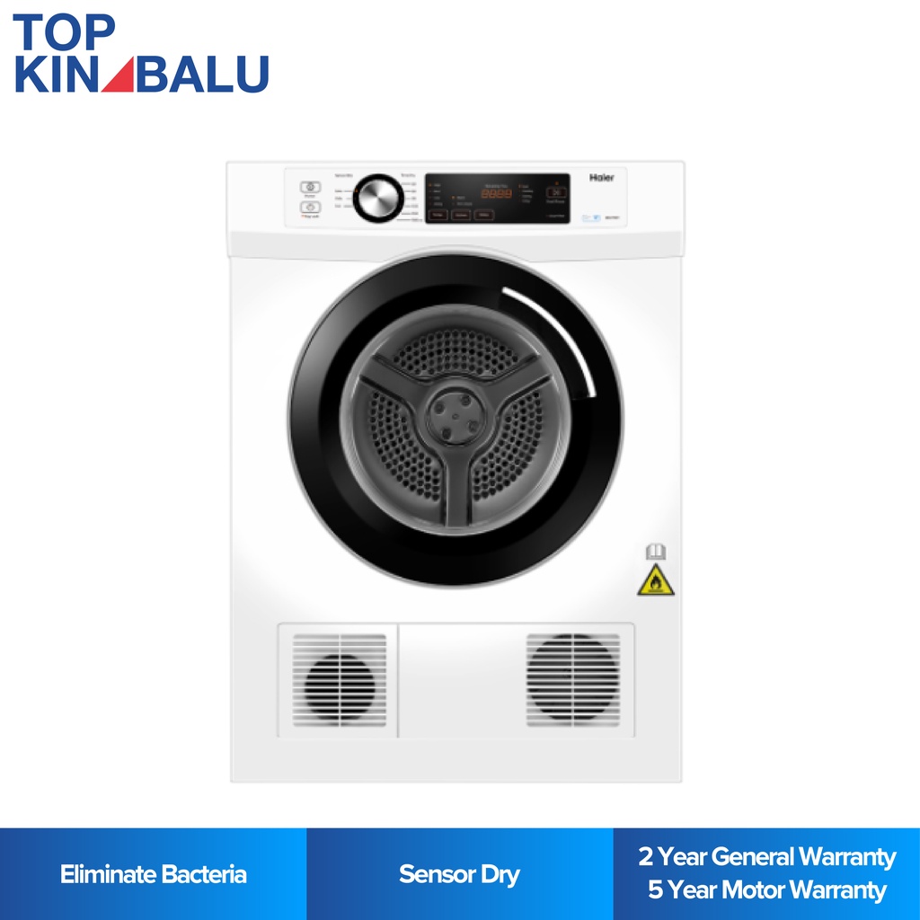 [SABAH ONLY] HAIER 7KG HDV70E1 VENTED DRYER | Shopee Malaysia