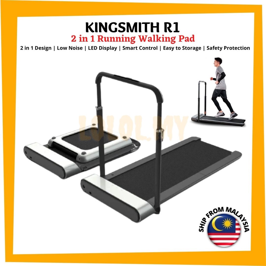 Kingsmith Walking Pad R1 Exercise Machine Foldable Treadmill Smart ...