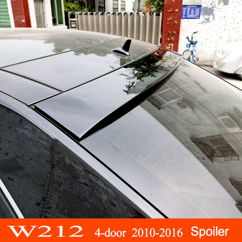 W212 ABS Rear Window Roof Spoiler for Mercedes-Benz E-class W212 Sedan ...
