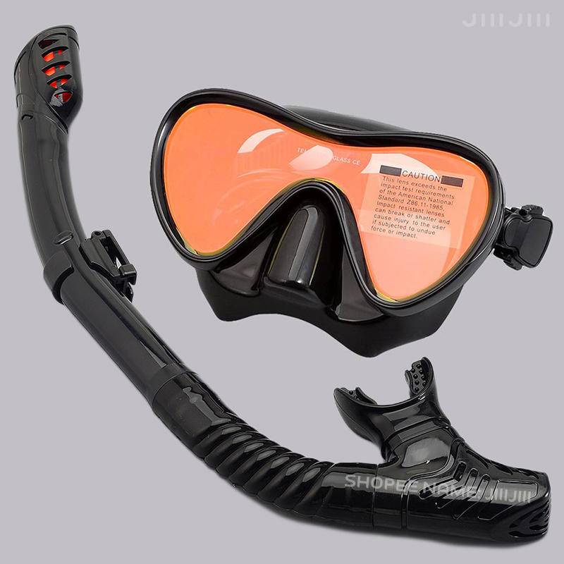 Professional Silicone Scuba Diving Mask Breathing tube UV Anti Fog ...