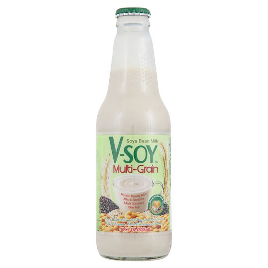V-Soy Multi-Grain Soya Bean Milk, Glass Bottle 300ml | Shopee Malaysia