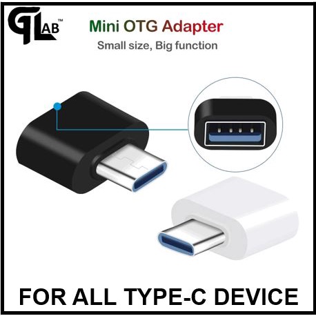 READY STOCK 🔥 TYPE-C OTG To USB Type C OTG Adapter Converter For ...