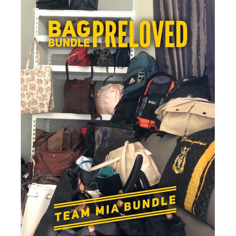 LIVE ONLY- Jualan Beg Bundle dan Preloved (Rm95-Rm120) | Shopee Malaysia