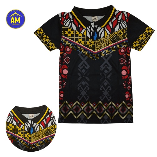 Sabahan Kids Shirt (Corak Tradisional/ Suitable for Boys & Girl ...