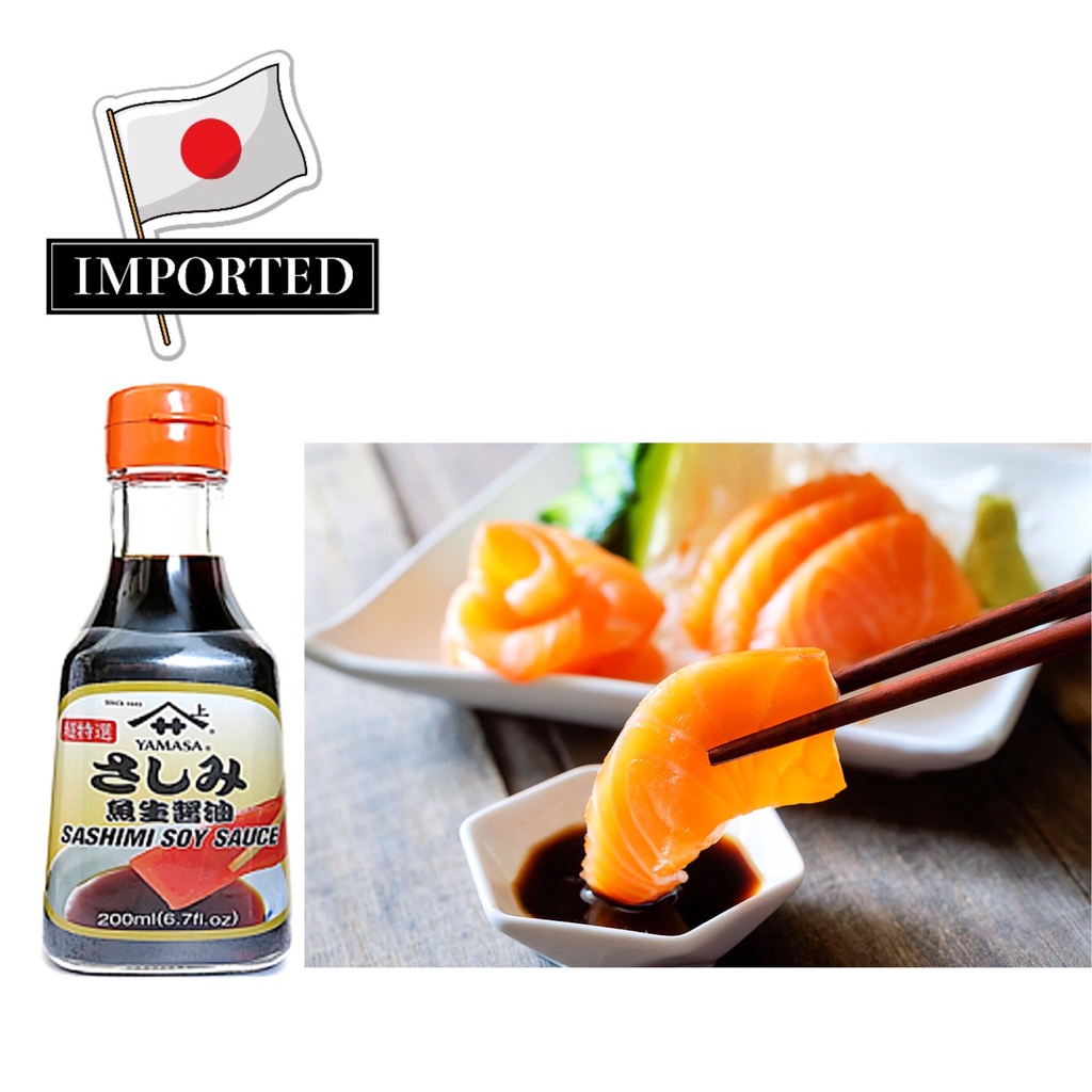 Japan Yamasa Sashimi Soy Sauce 200ml 日本生鱼片酱油 | Shopee Malaysia
