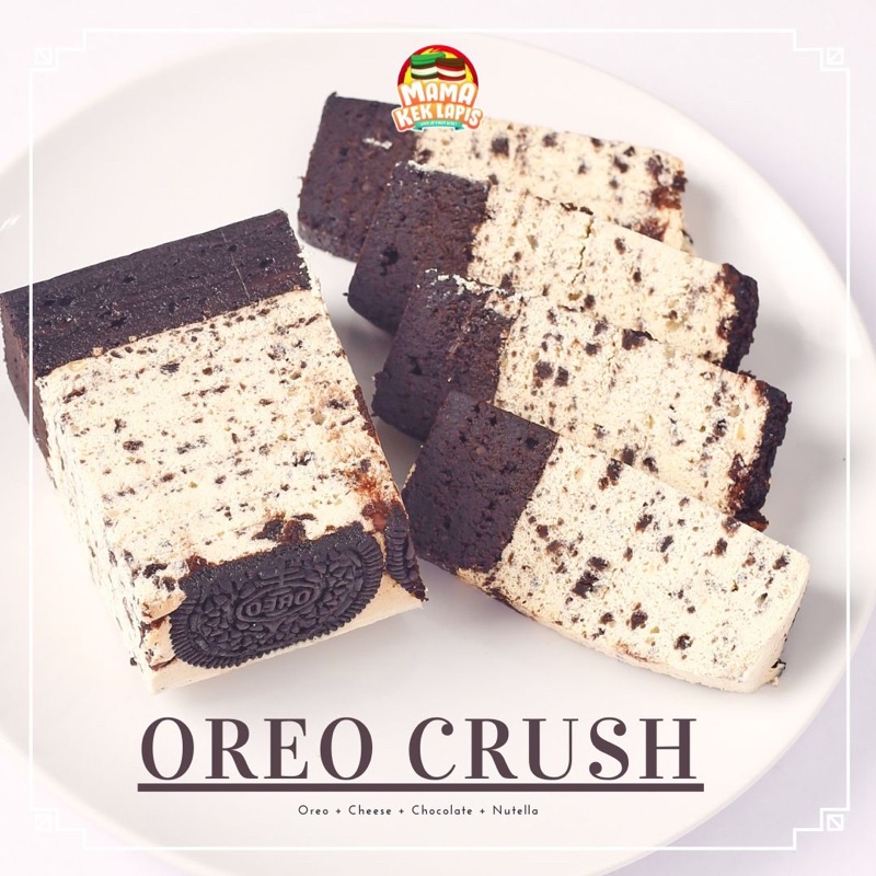 Kek Lapis Oreo Crush (MUST TRY FLAVOR) | Shopee Malaysia