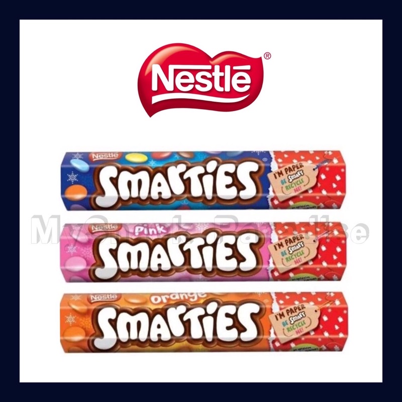 Nestle Smarties Chocolate 120g Tube | Shopee Malaysia