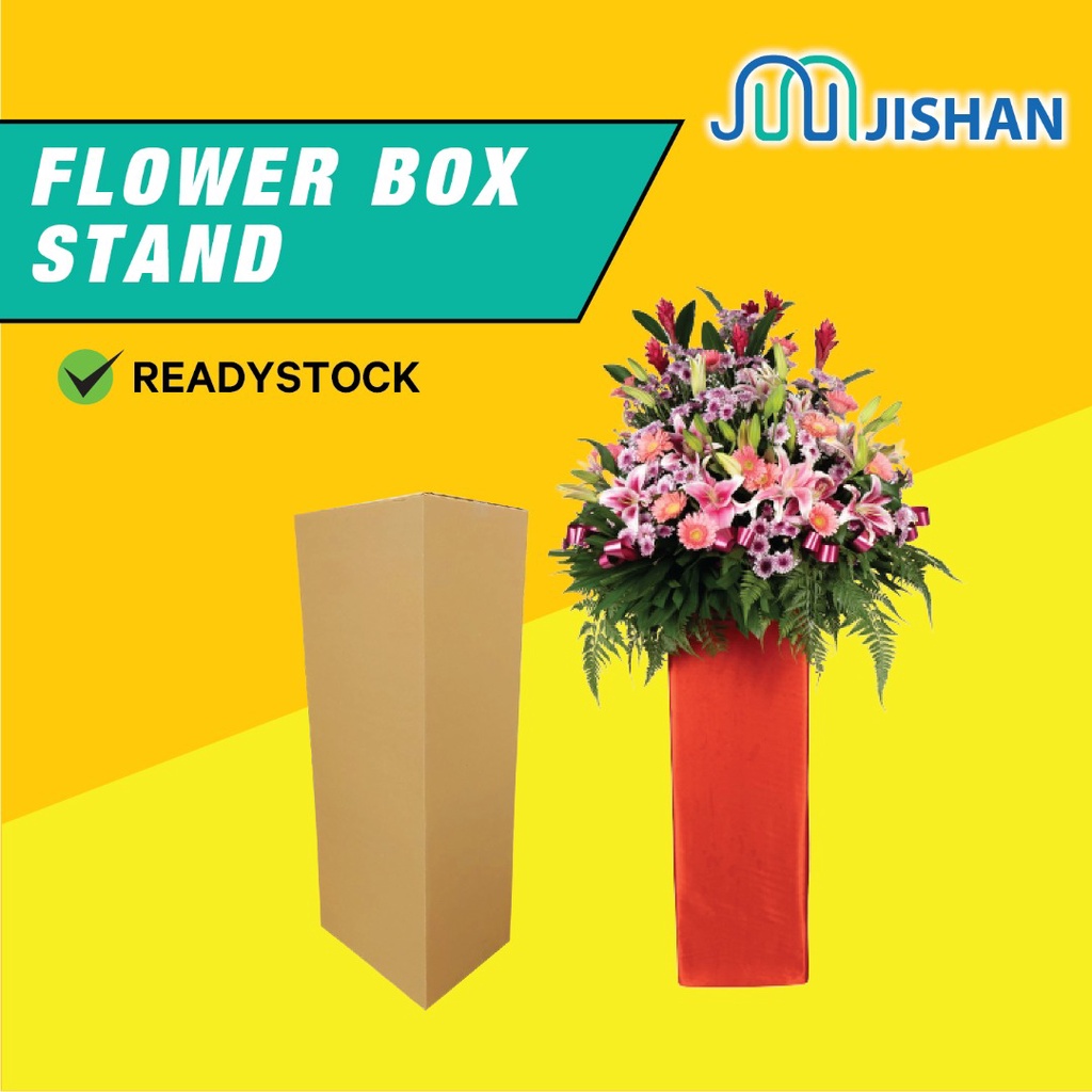 [1pc] Flower Bouquet Stand Box / Rectangular Display Stand / Wedding ...