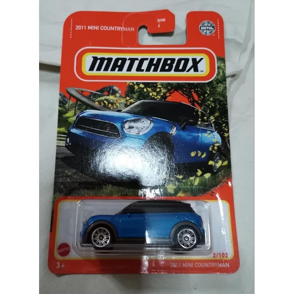 Matchbox 2011 Mini Countryman (blue) | Shopee Malaysia
