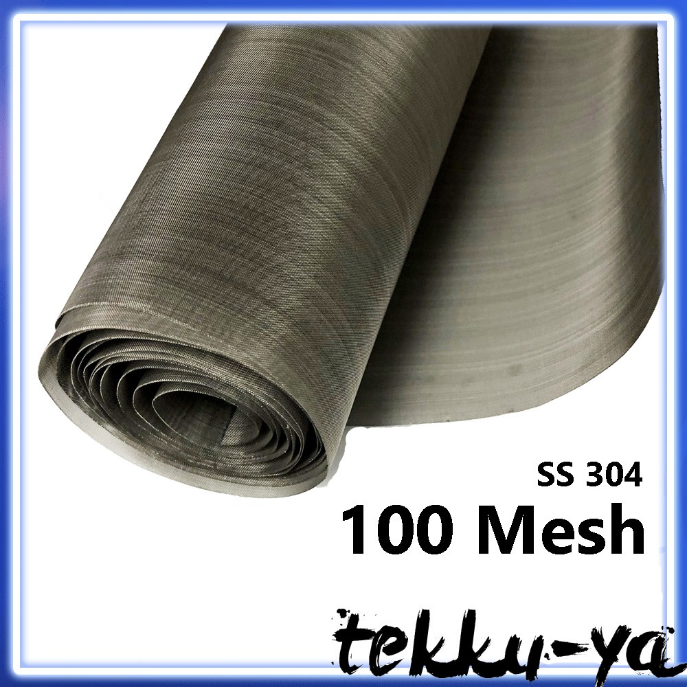 Stainless Steel Wire Mesh SS 304 Netting 100 mesh SS304 Fine Filter ...