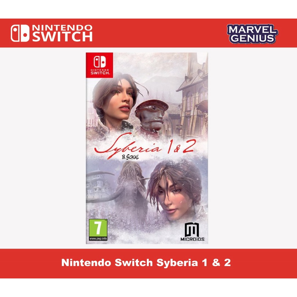 NSW NS NINTENDO SWITCH GAME Syberia 1 & 2 (English) | Shopee Malaysia