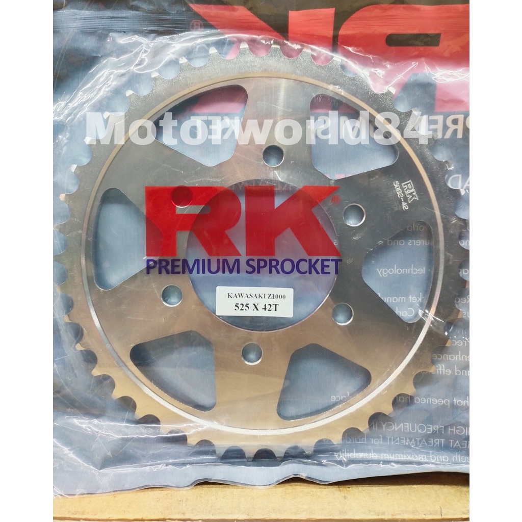 REAR SPROCKET RK KAWASAKI 525 BELAKANG Z1000 CHAIN GEAR VERSYS 1000 ...