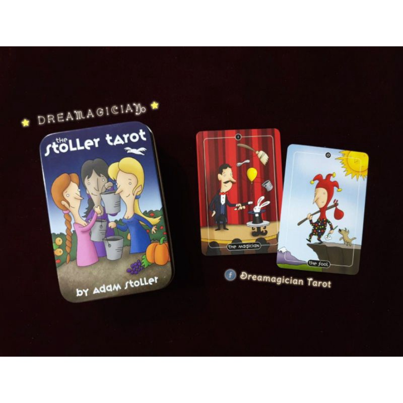 The Stoller Tarot Authentic Gypsy Cards Cute Portable Size Oracle Card ...
