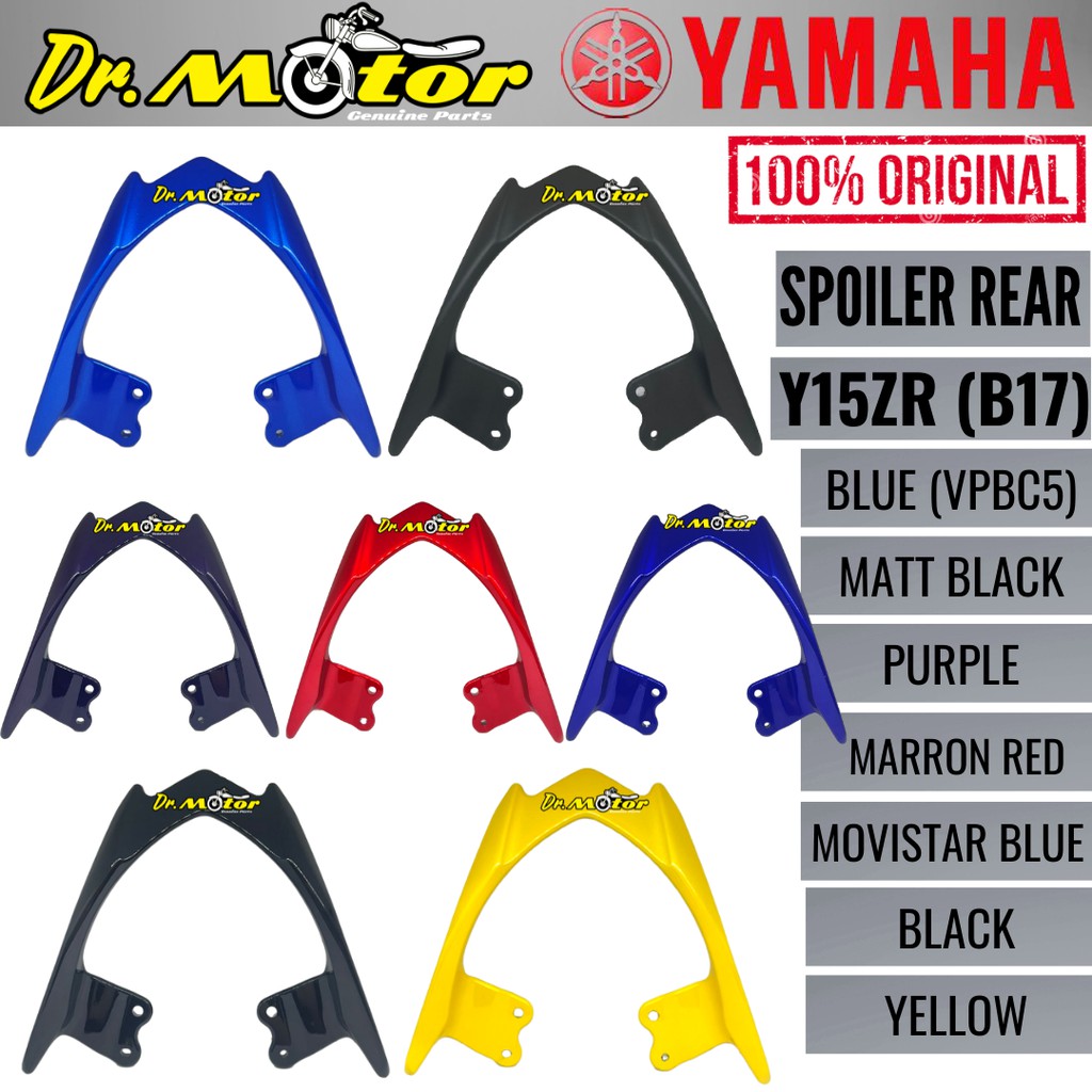 100% ORIGINAL YAMAHA Y15ZR Y15 YSUKU Spoiler LBAR L BAR BESI CARRIER ...