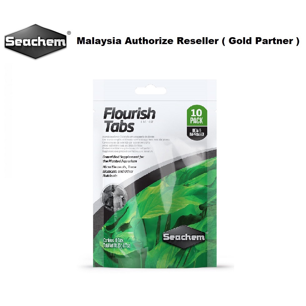 Seachem Flourish 40 Tabs (Plant Fertilizer Root Tabs) | Shopee Malaysia