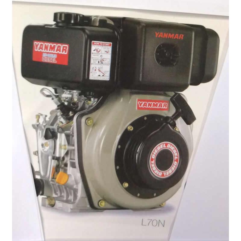 Yanmar Original Air Cooled Diesel Engine L70N6 | Shopee Malaysia