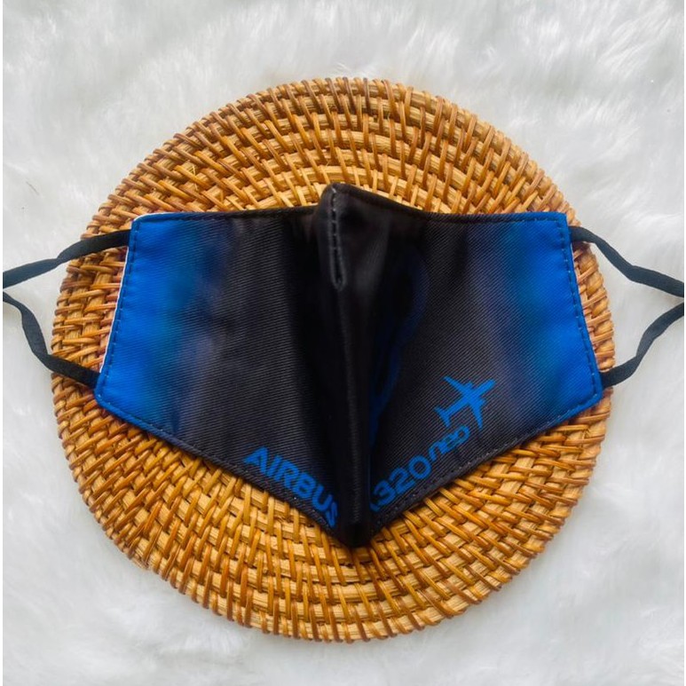 FACEMASK AIRBUS A320 NEO(BLUE) | Shopee Malaysia