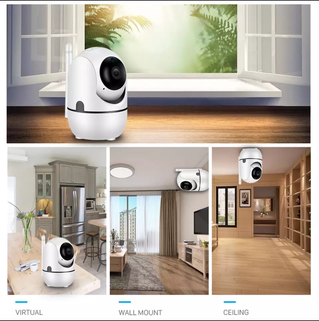 ICSee 4MP 1440p Minion Indoor PTZ 360 Rotatable Wireless Wifi CCTV ...