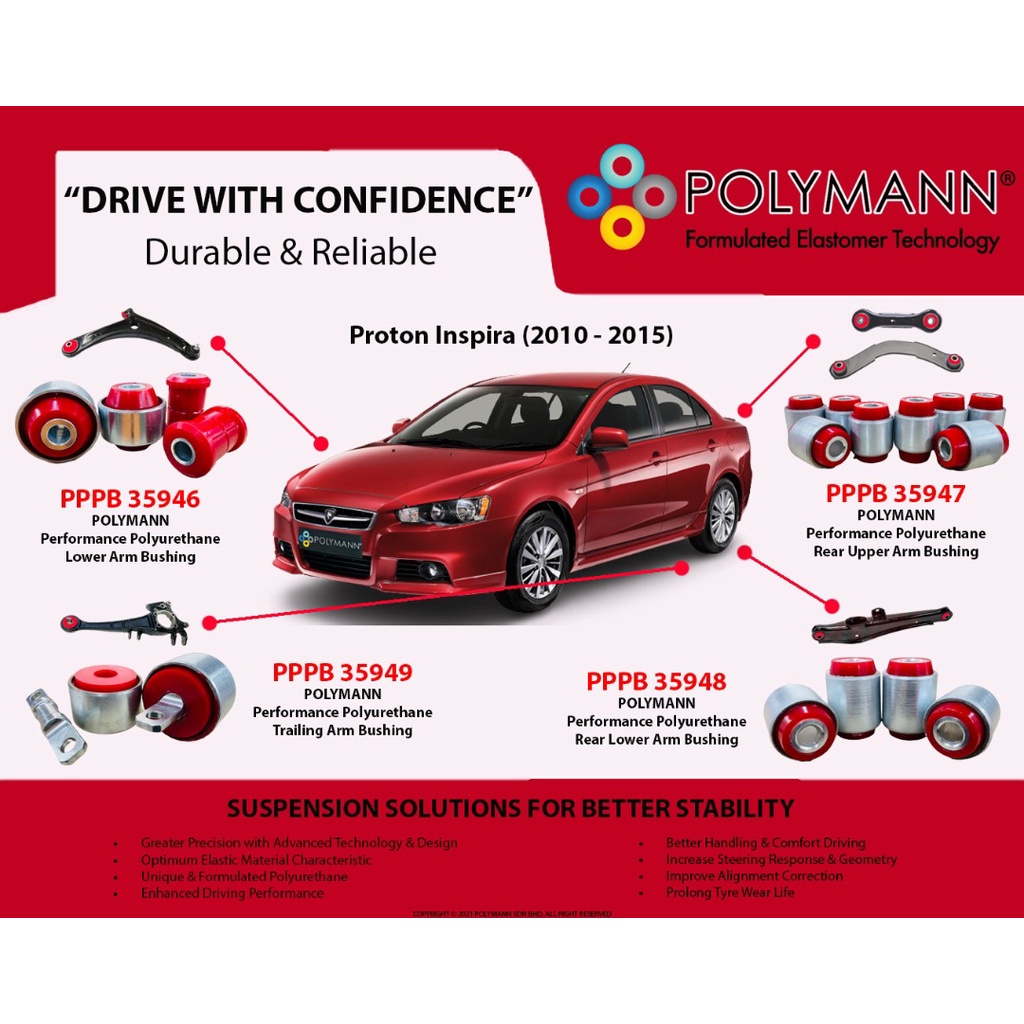 Polymann Proton Inspira (2010-2015)FULL : Front Lower, Rear Upper ...