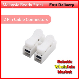 1pcs/10pcs Electrical 2 Pin Cable Connectors Cable Clip Quick Splice ...