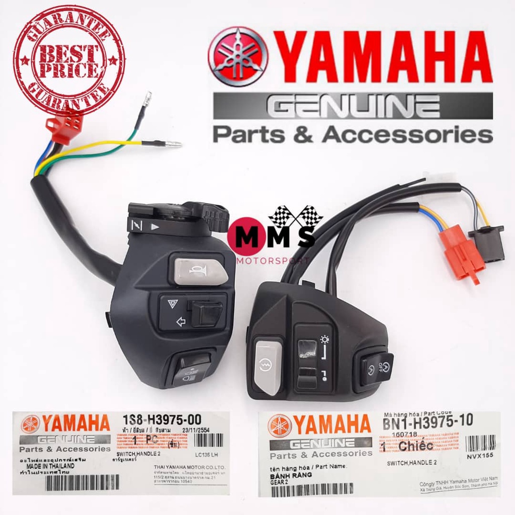 Yamaha Original Handle Switch LH Double Signal LC135 Right Hand NVX155 ...