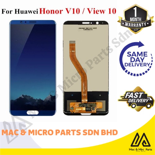 Huawei Honor View 10 Fullset LCD Premium Quality Touch Screen Digitizer Replacement LCD ( Ready ...