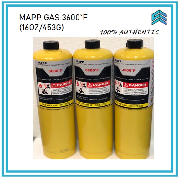 MAPP GAS 3600˚F (16OZ/453G) | Shopee Malaysia