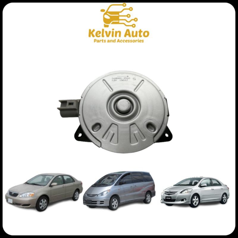 OEM Toyota Vios NCP42/93, Altis, Estima ACR30 Radiator Fan Motor ...