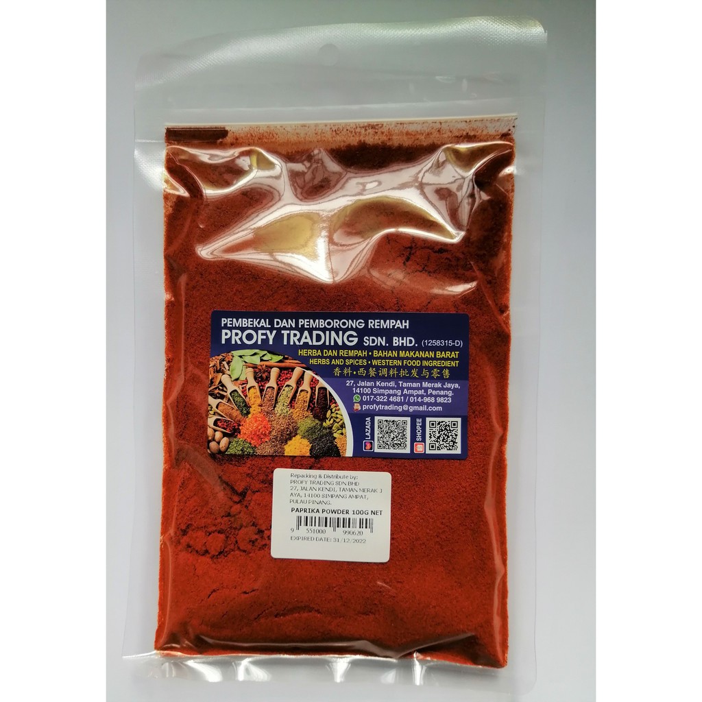 Premium Quality Paprika Powder 500g 1kg | Shopee Malaysia