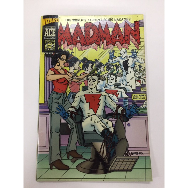 wizard ace edition madman comic issue 1 rare 1996 comic. | Shopee Malaysia