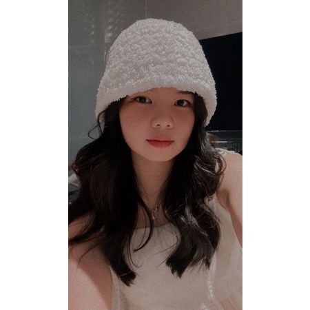 Fuzzy wool hat | Shopee Malaysia