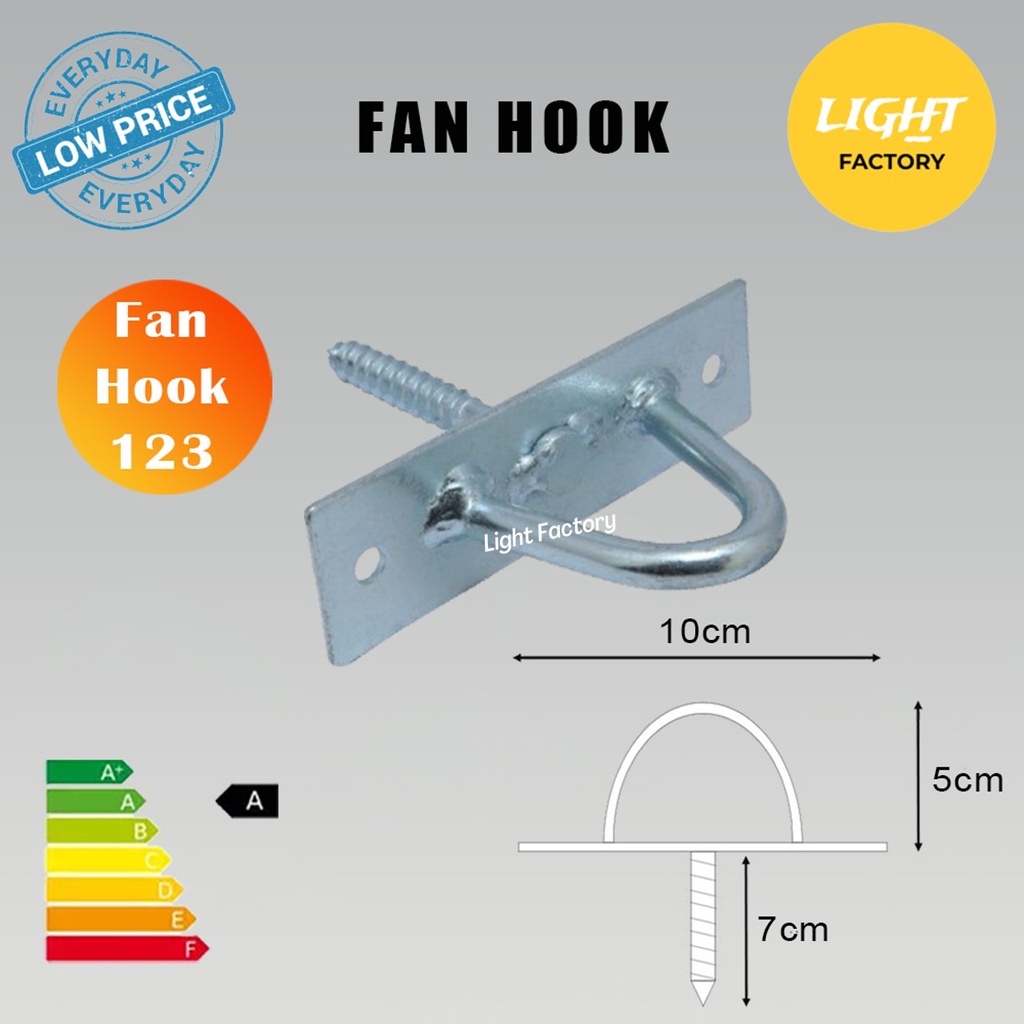 Fan Hook Ceiling Fan Hook Kipas Ceiling | Shopee Malaysia