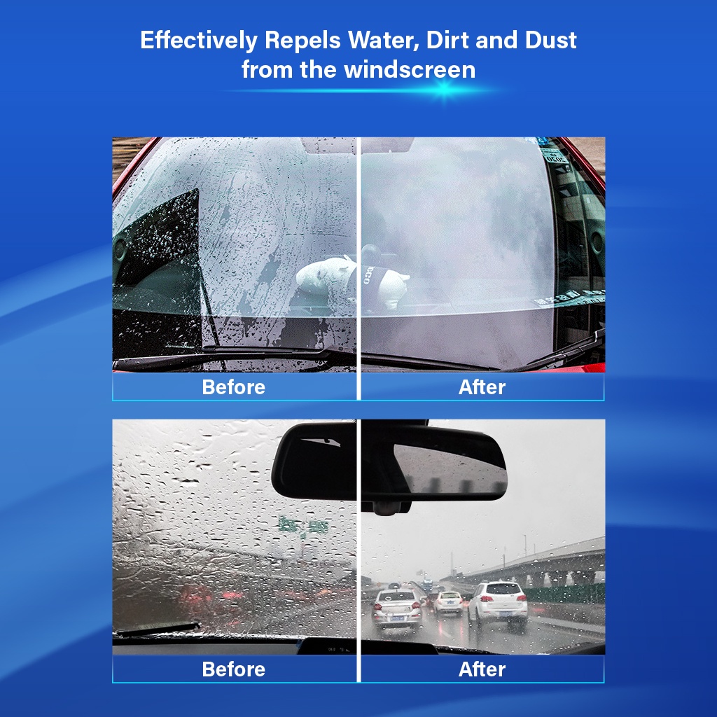 R2R Windscreen Coating (250ml) Hydrophobic Windscreen Liquid Glass ...