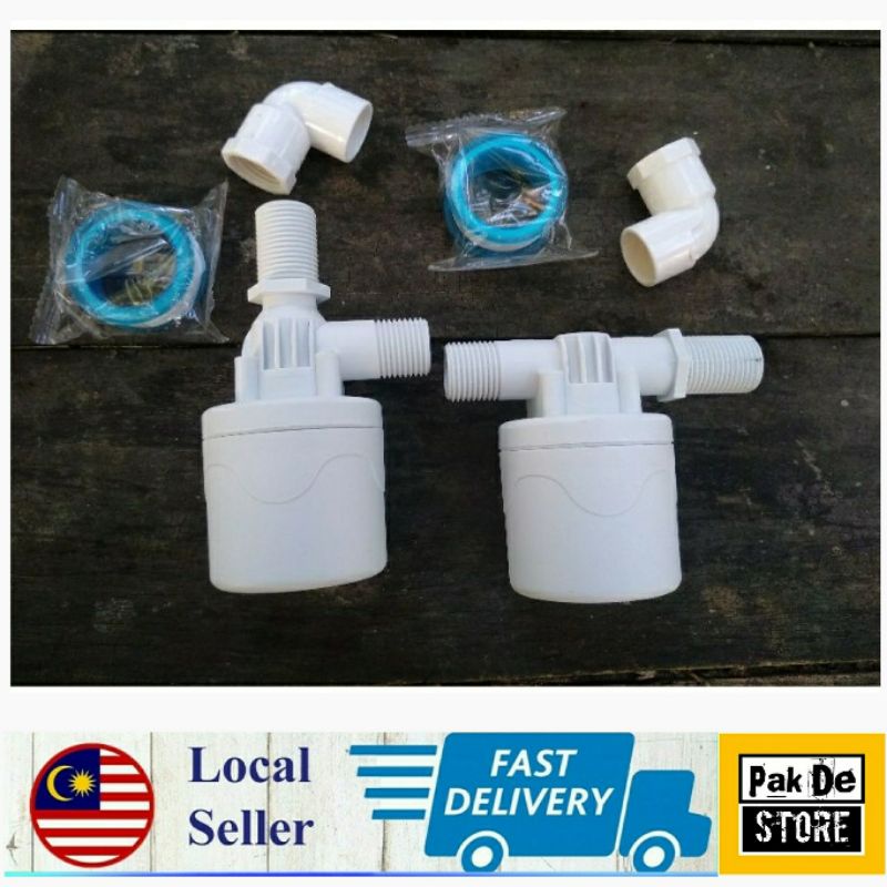 1/2in 3/4in Water Level Control Valve Float Ball Shut off Automatically ...