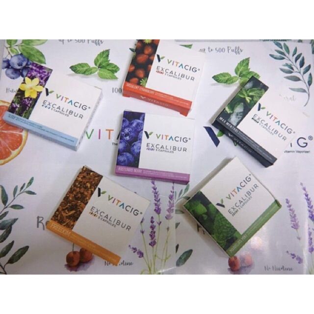 💯VITACIG Capsule Refill💯继换棒 6种口味选择 | Shopee Malaysia