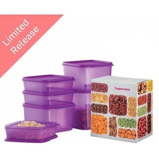 TUPPERWARE | Smart Saver Purple Set (6) | Shopee Malaysia
