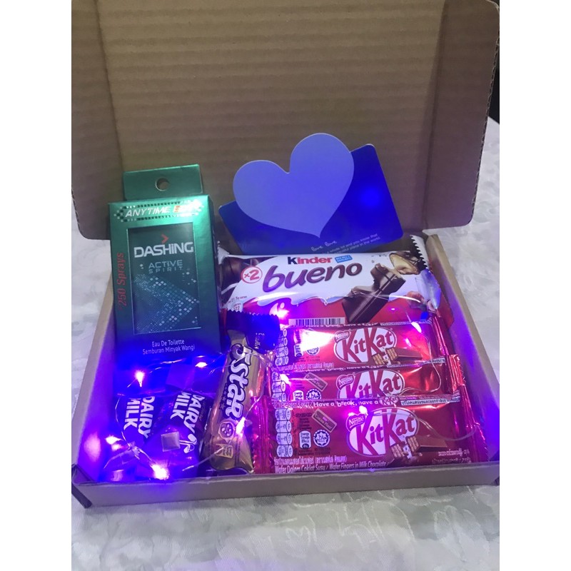 [PROMO] Surprise Gift Box Chocolate Dashing / Hadiah Birthday Lelaki ...