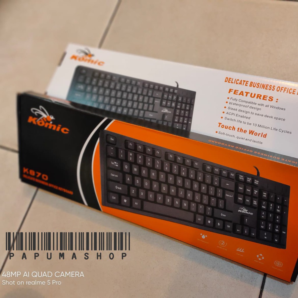 Keyboard USB Comics Standard | Shopee Malaysia
