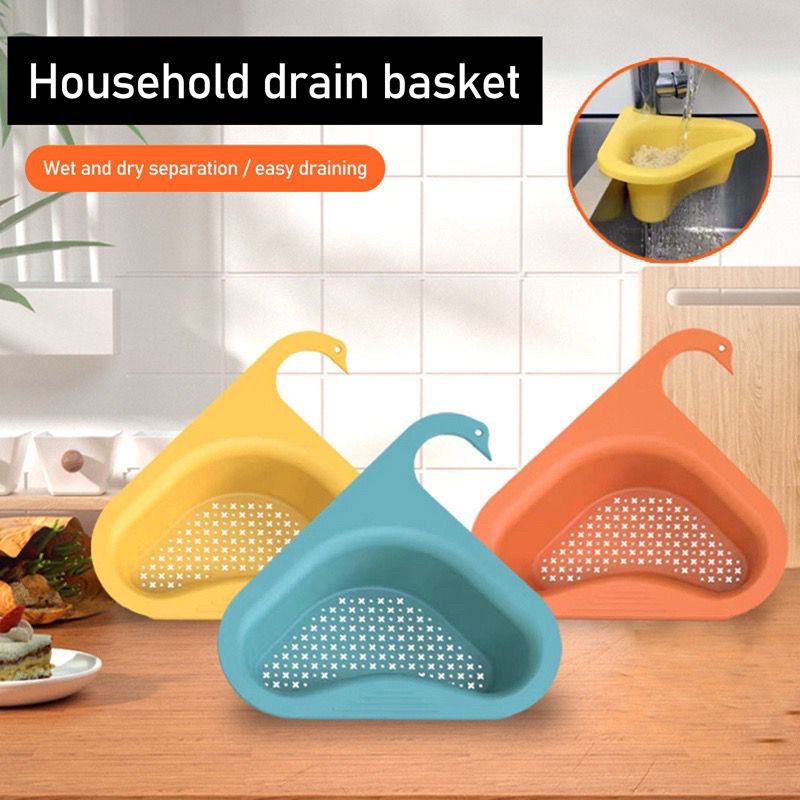Kitchen Leftover Sink Strainer Sink Swan Drain Basket General Fruit and ...