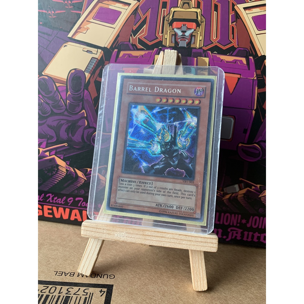 Yugioh Barrel Dragon VB5-003 Secret Rare Card - Free Loader | Shopee Malaysia