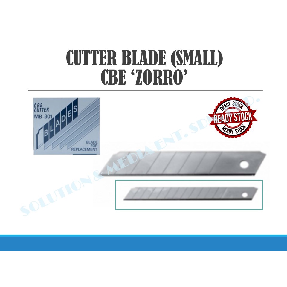 CBE CUTTER BLADE 'ZORRO’, PAPER CUTTER REFILL | Shopee Malaysia