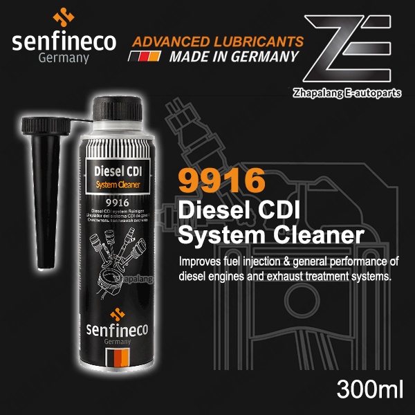 SENFINECO DIESEL CDI System Cleaner 300ml (Made in Germany) 9916 Keeps The EGR DPF Fuel Systems ...