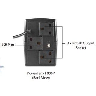 RIGHT POWER F800P USB / F1200P / F1500P / F2200P UPS 800VA 1200VA ...