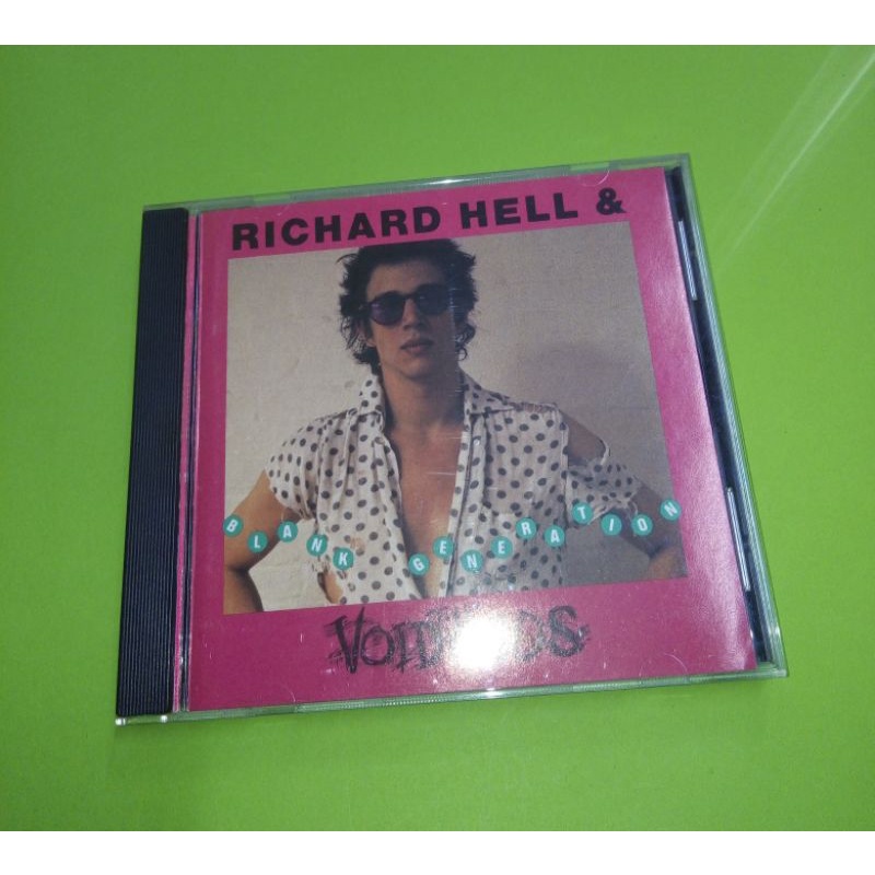 CD RICHARD HELL & THE VOIDOIDS : BLANK GENERATION ALBUM (1990, REISSUE ...
