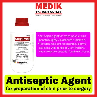 Antiseptic Solution Steriprep 60ml/500ml | Shopee Malaysia
