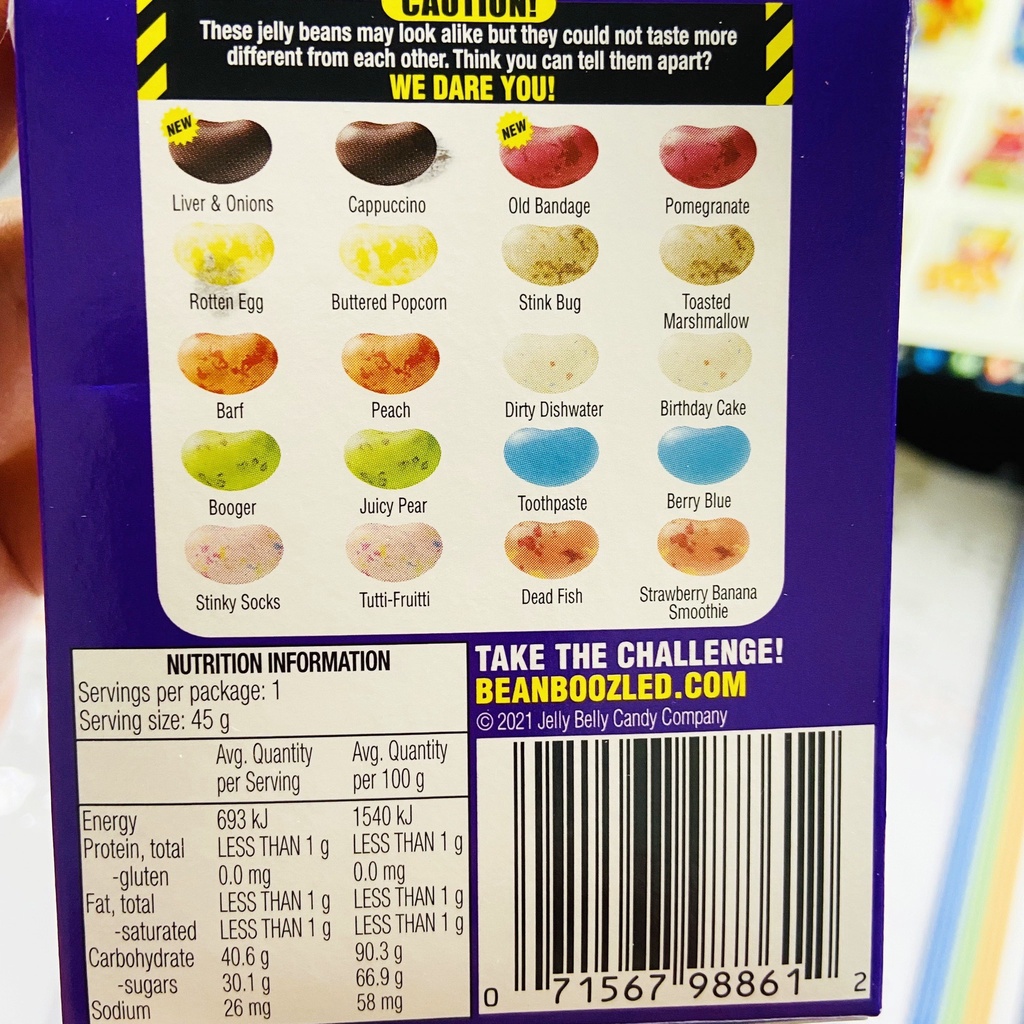 Party Spoof Manipulative Candy 7th Generation Jelly Belly Bean Harry ...